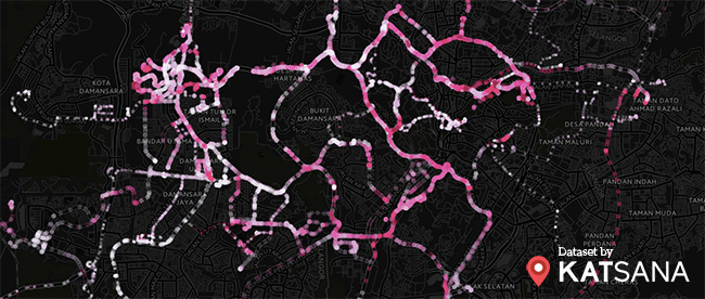Visualising the GSM coverage level on the ground using Big Data ...