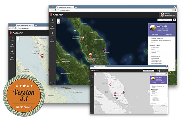 New Satellite map style, and additional GPS notification features ...