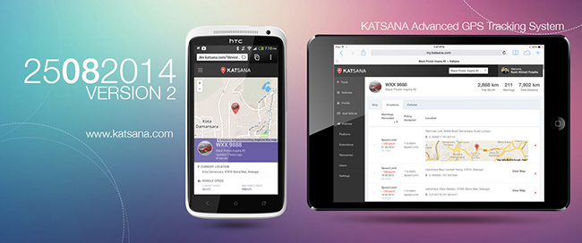Whats new in Katsana Version 2 • KATSANA Integrated Vehicle Tracking ...